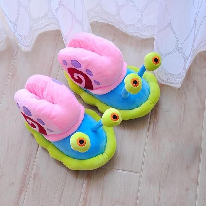 SpongeBob SquarePants Gary Slippers – Cute Snail Plush Winter House Sh
